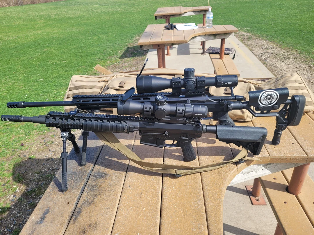 Out on the range with my two beauties | Scrolller