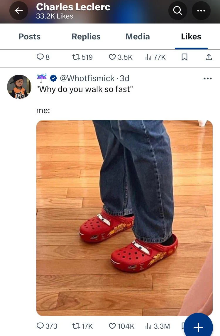 Charles is a personality | Scrolller