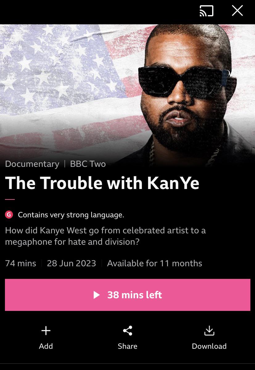 New Kanye docu BBC | Scrolller