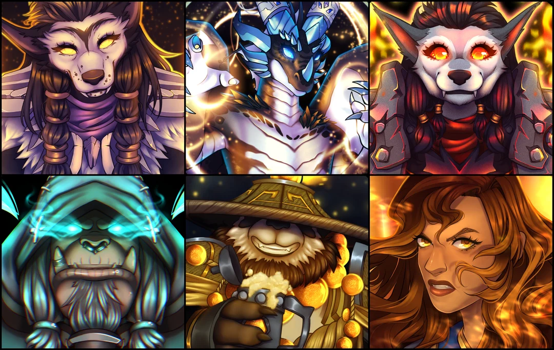 Some of the WoW icons I made in May! | Scrolller