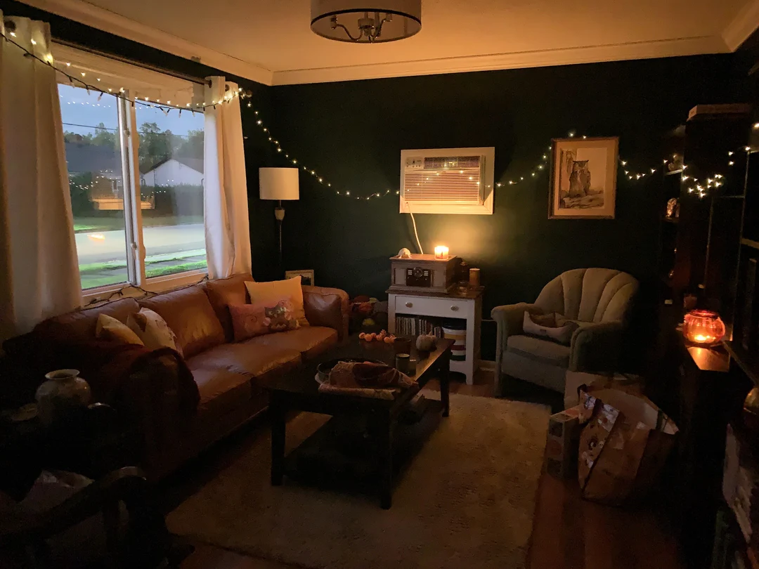 The power’s been out for just over a day, but the fall decor must be set up! | Scrolller