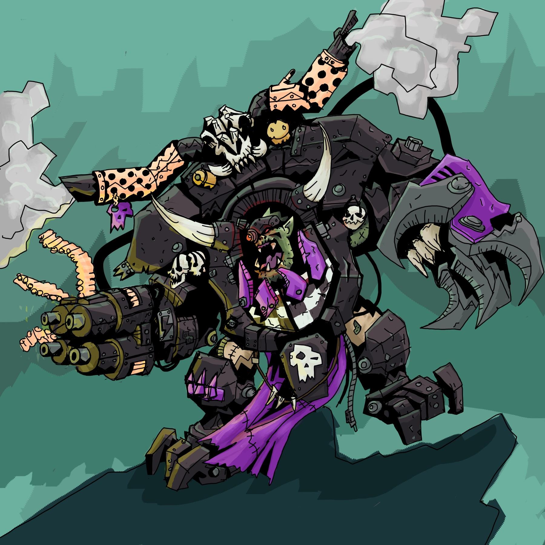 Discover more like ImaginaryWarhammer: “Prophet of Waaagh” - OC and Related Content | Scrolller