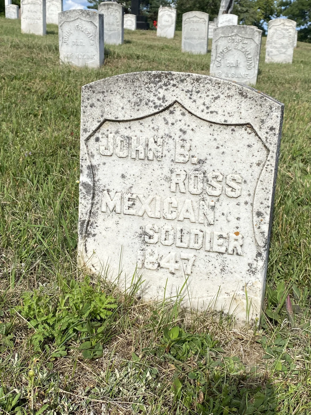 Part 2 of Forest Hill Civil War and Spanish American war graves. | Scrolller