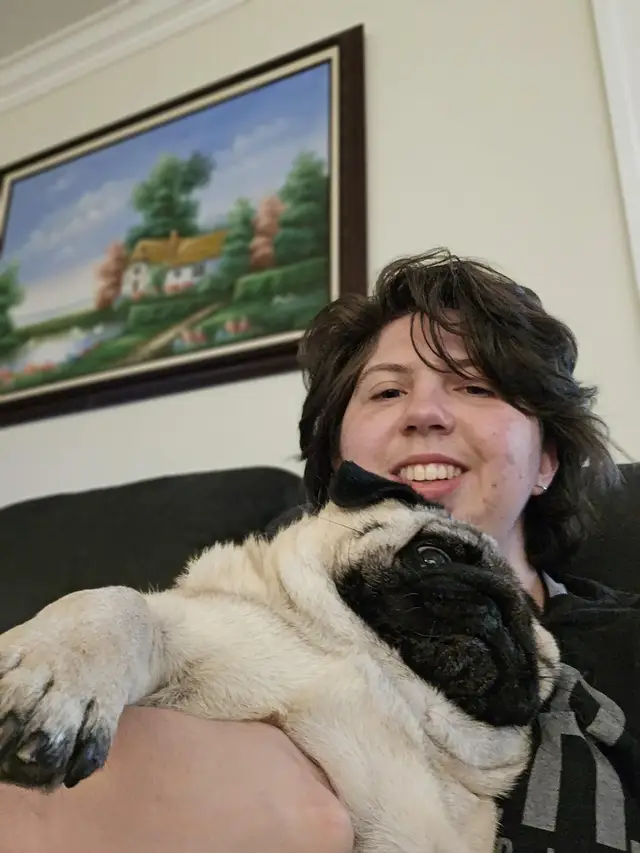 Just a guy and his pug~ | Scrolller