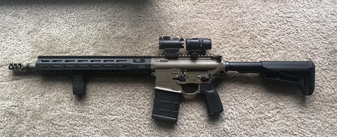 My first AR10 & birthday gift to myself. Sig Sauer 716i Tread Snakebite SE chambered in .308 ...