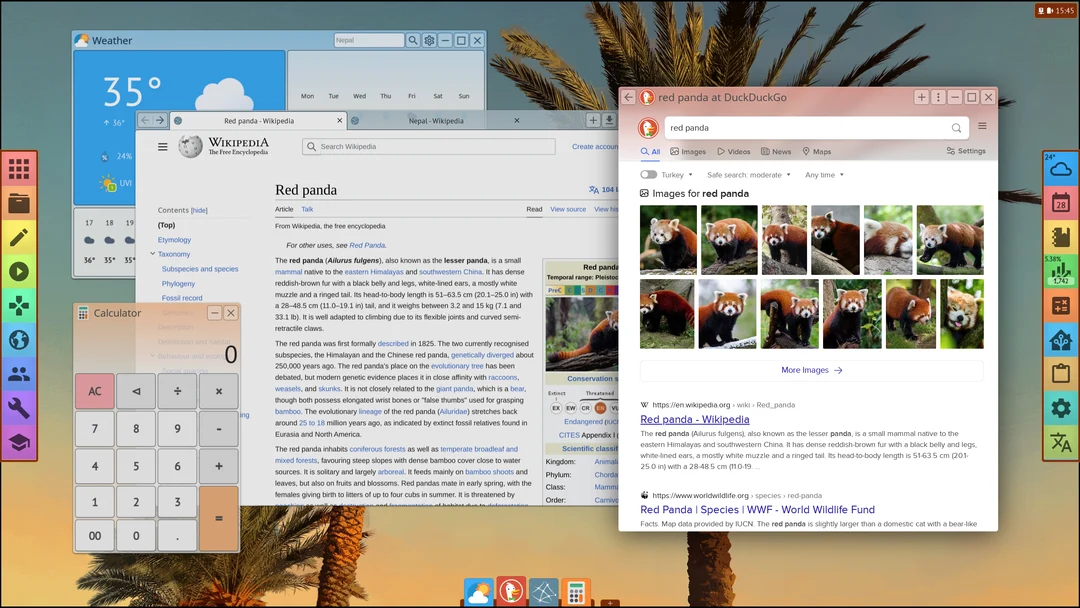 [Kera Desktop] Forget it, I just made my own desktop environment | Scrolller