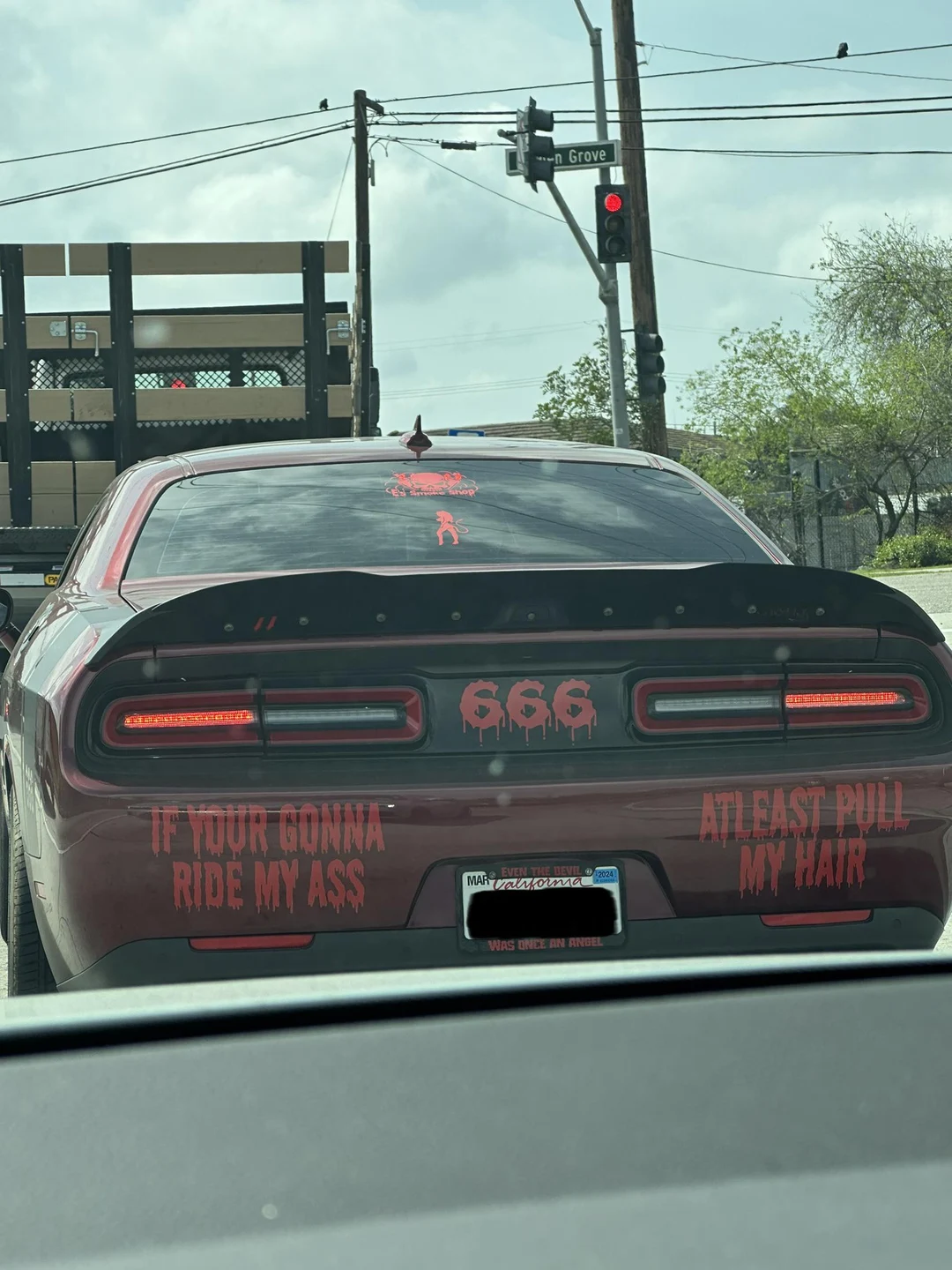 A car decal spotted recently which made me question everything. | Scrolller