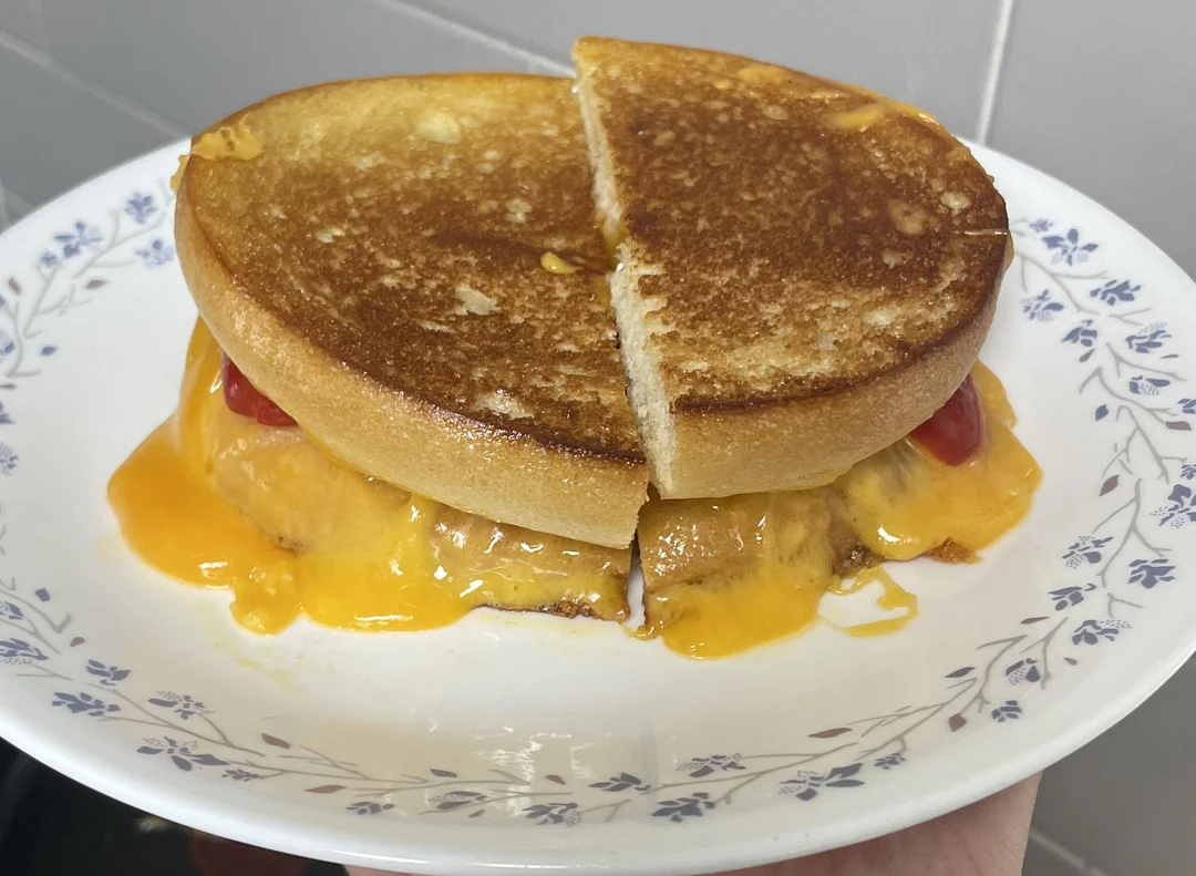 Bagel cheese & tomato melt | Scrolller