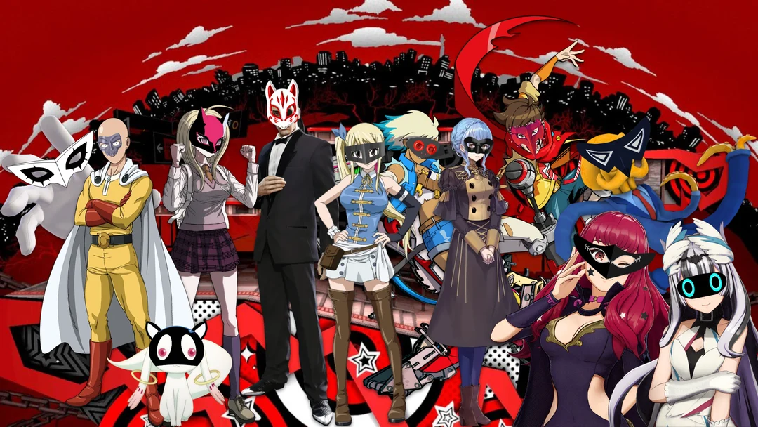 Persona 5 characters but represented by different characters they voice! Part 1: The Phantom ...