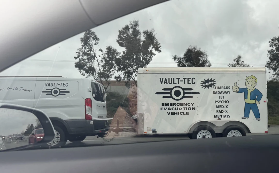 Fallout Van Spotted | Scrolller