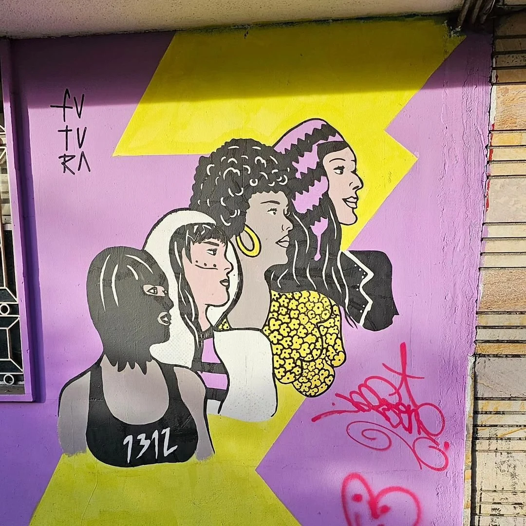 Feminist mural seen in Bogota, Colombia | Scrolller