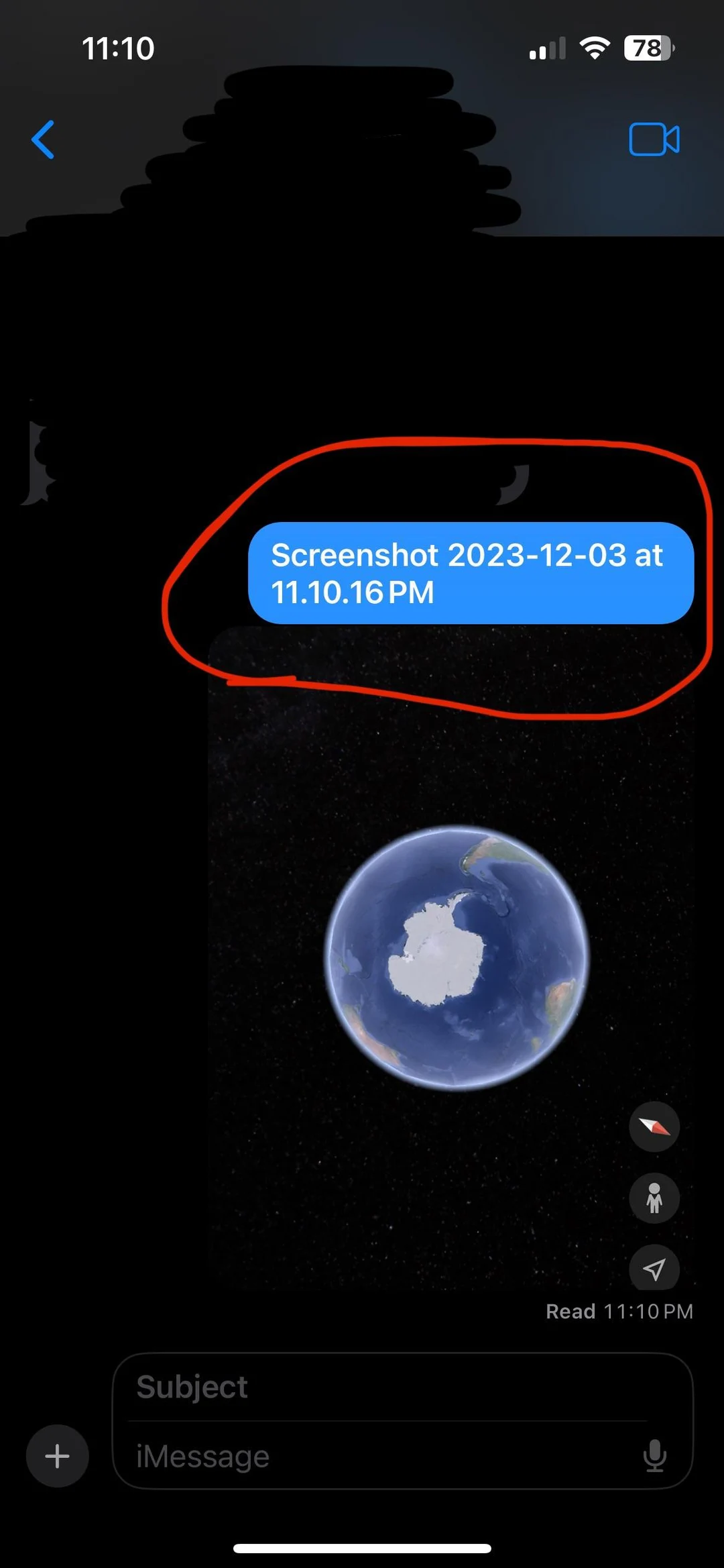File Appearing On Top of Sent Photos. Any way to disable this? | Scrolller