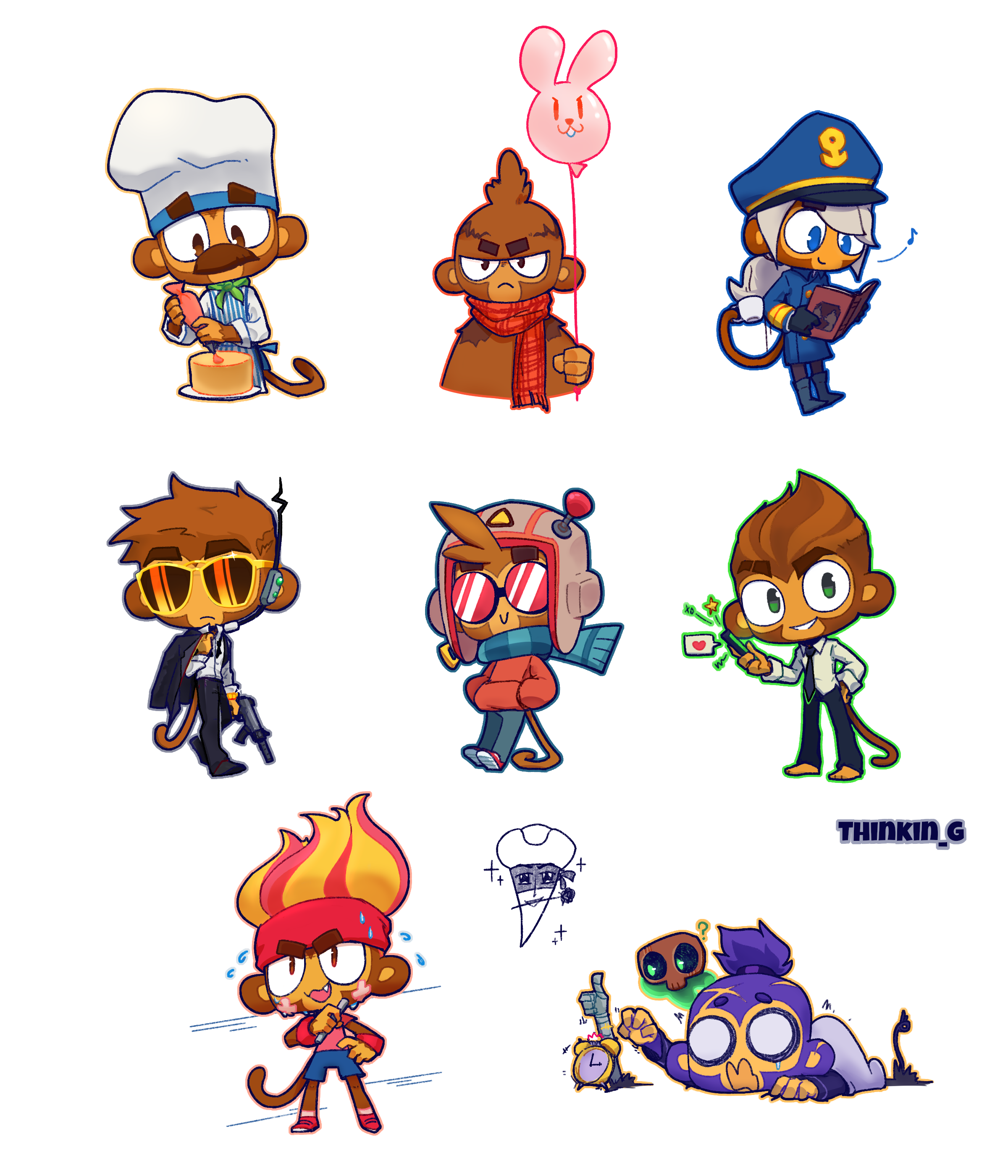 Monkey Heroes | Scrolller