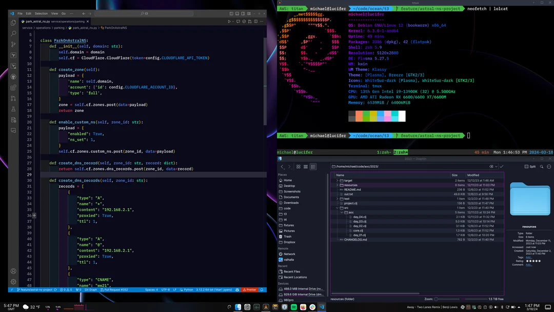 [KDE] My Simple Debian 12+Plasma Workstation | Scrolller