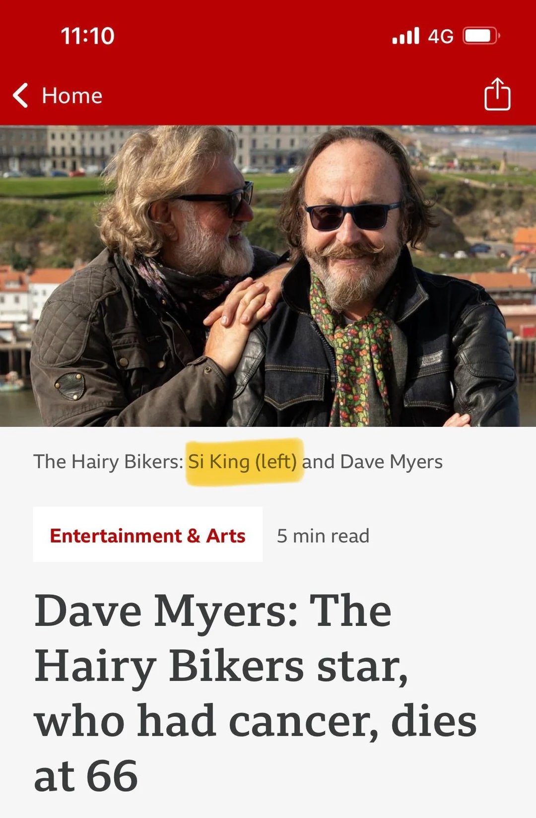 Tasteless slip-up BBC | Scrolller