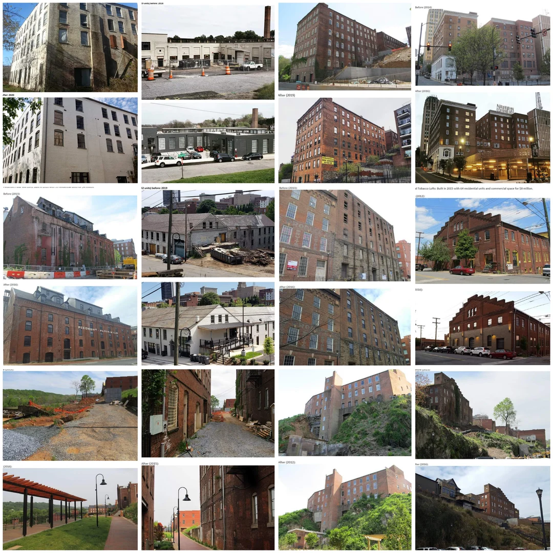 Downtown Lynchburg, Virginia Before and After 2012 - 2020 | Scrolller