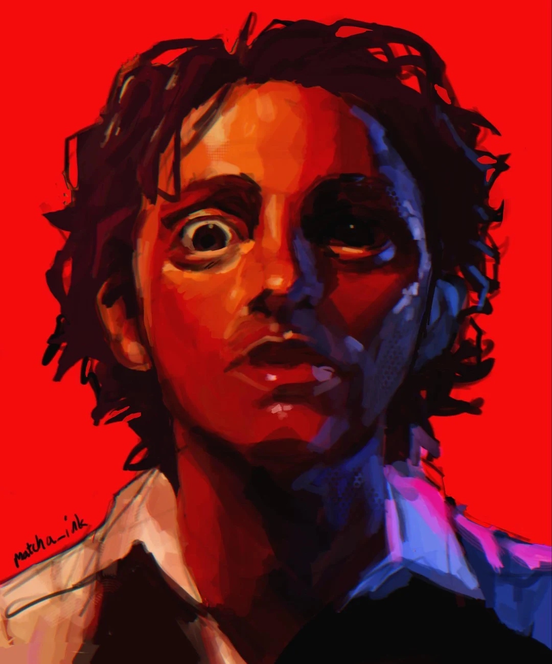 First digital painting, Matcha_ink, digital, 2024 | Scrolller