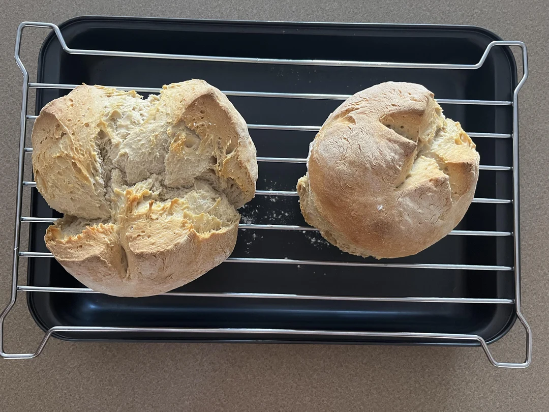 I tried baking bread for the first time in a long time. Let me know what you think | Scrolller