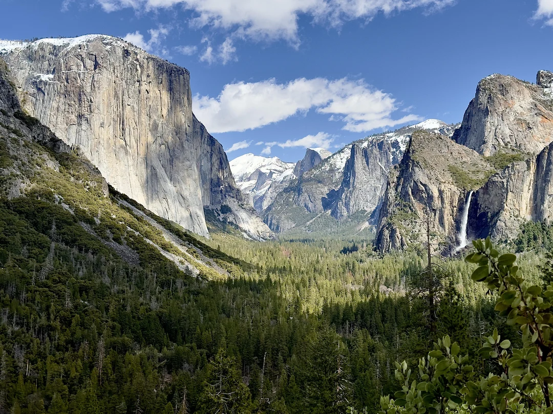 Yosemite Valley - El Capitan, Half Dome, and Bridalveil Fall. [OC] [4032x3024] | Scrolller