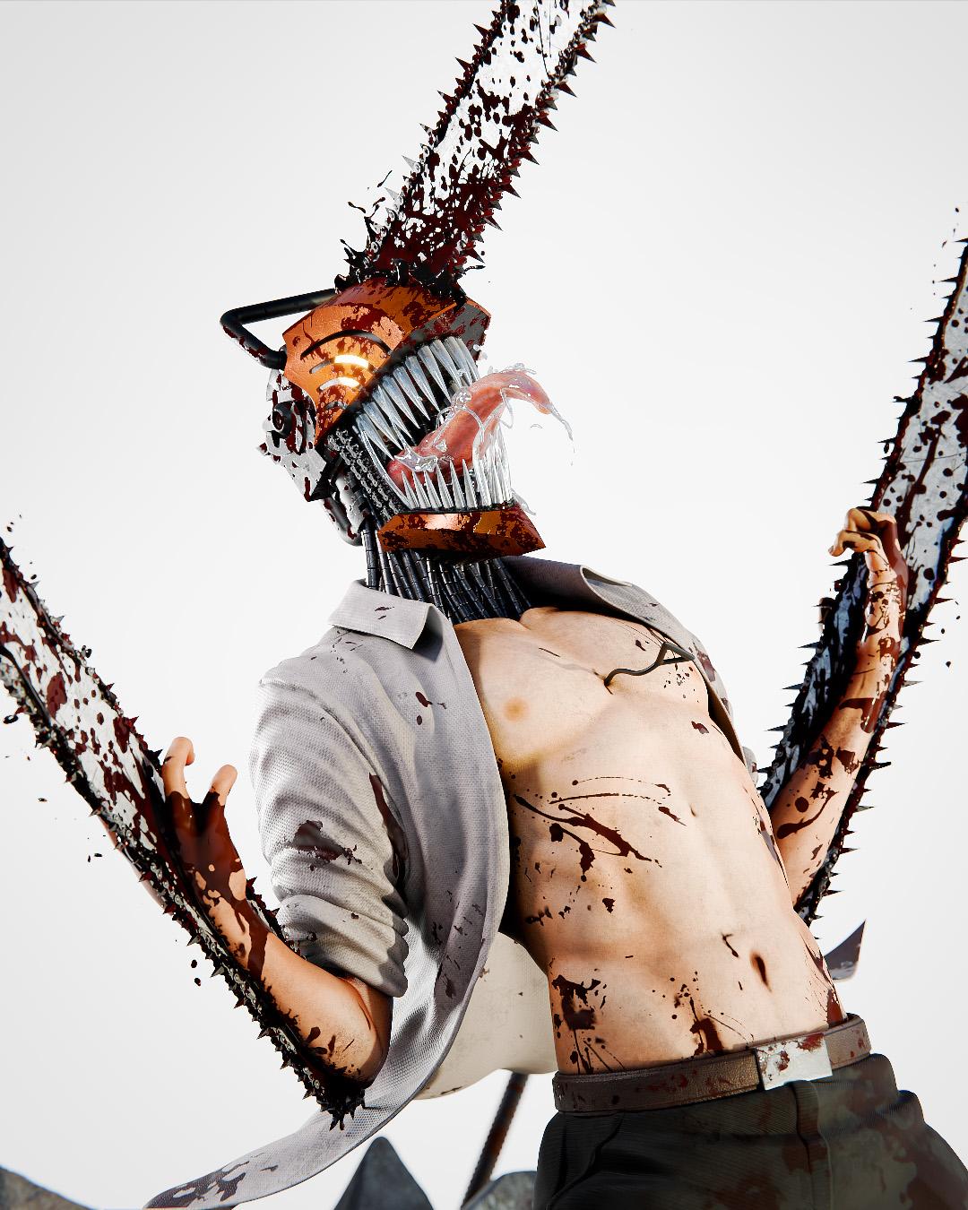 Denji Fan art | Scrolller