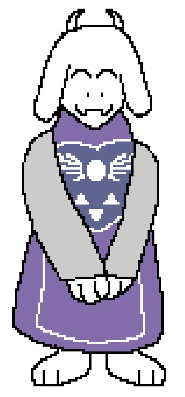 I drew Toriel | Scrolller