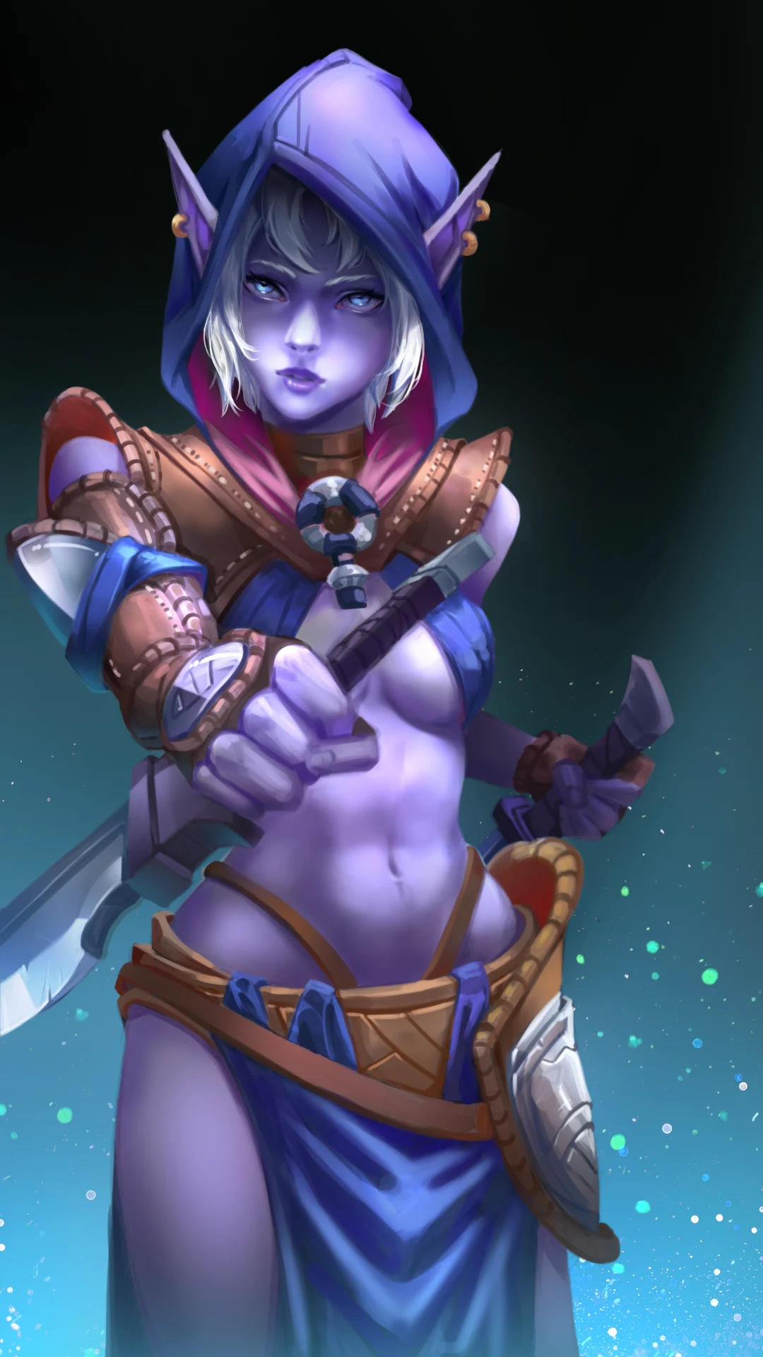 [ART] I painted a dark elf assassin :D | Scrolller