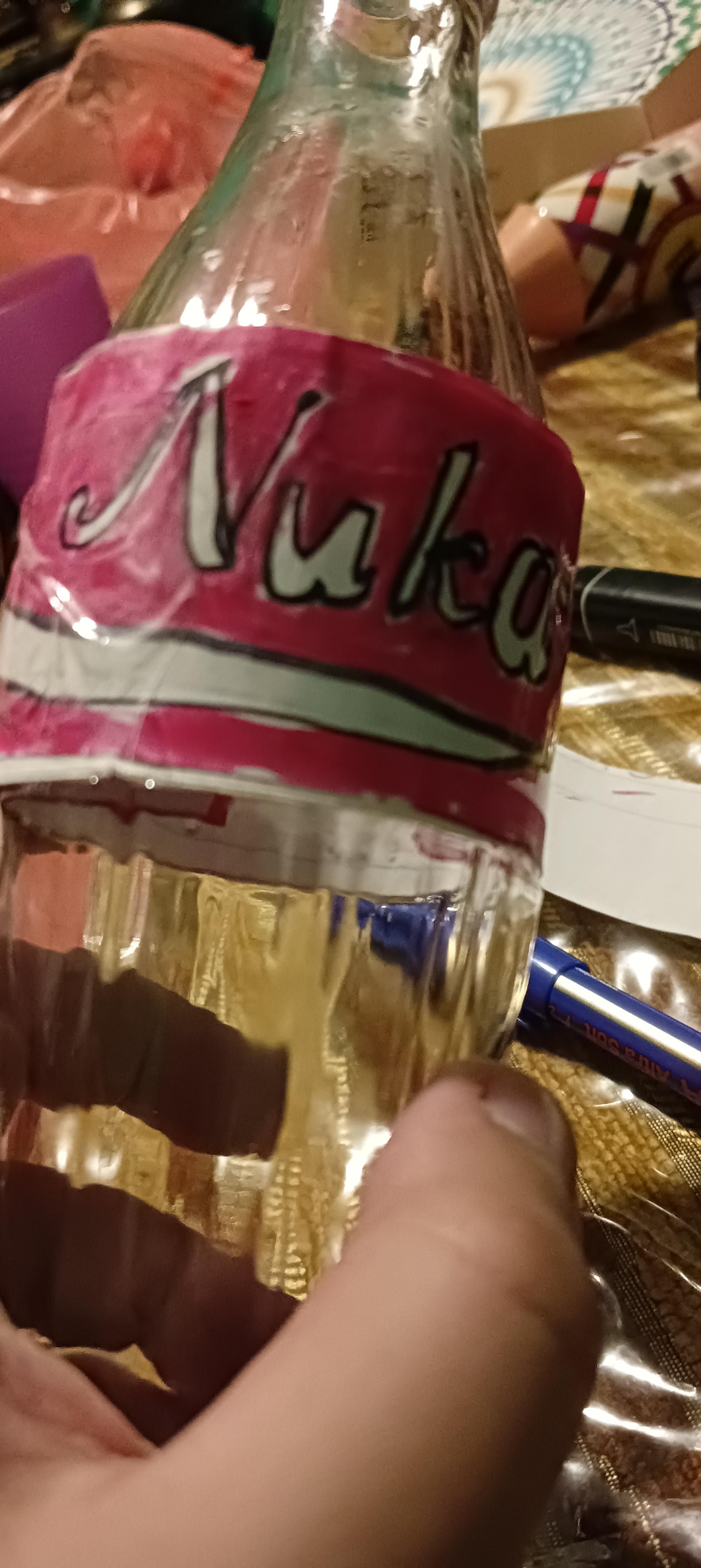 I made a nuka cola bottle | Scrolller