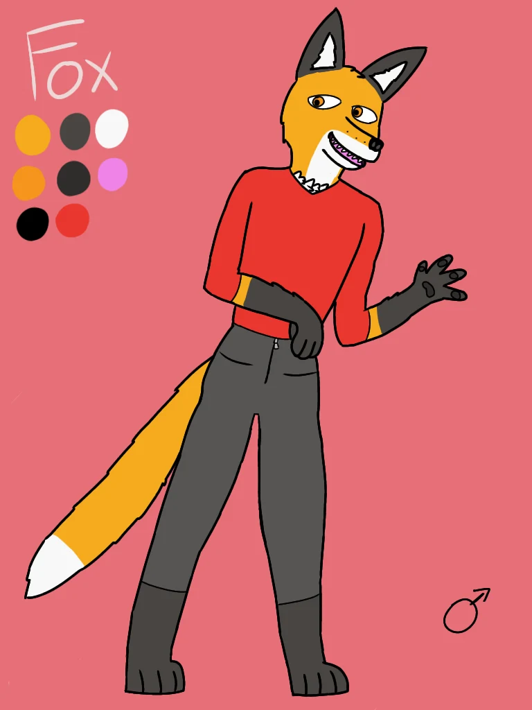 Did a redraw of my sona | Scrolller