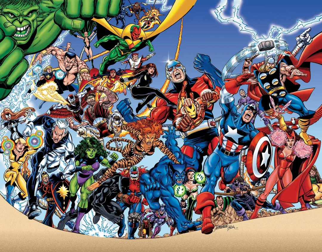 The Avengers by George Perez | Scrolller