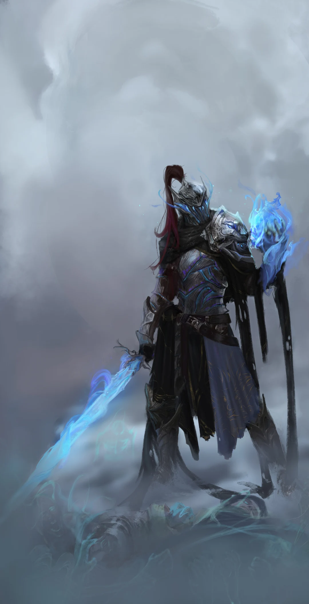 Discover more like ImaginaryKnights: Death Knight by Milton Das and Related Content | Scrolller