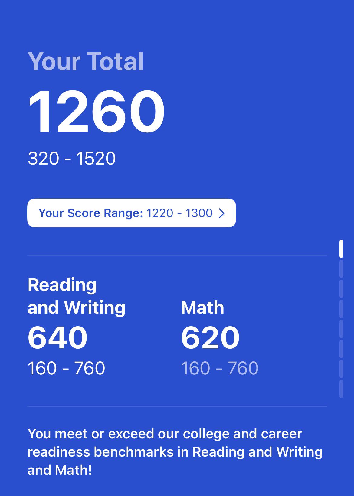 PSAT Score for Freshman : Is this good? | Scrolller