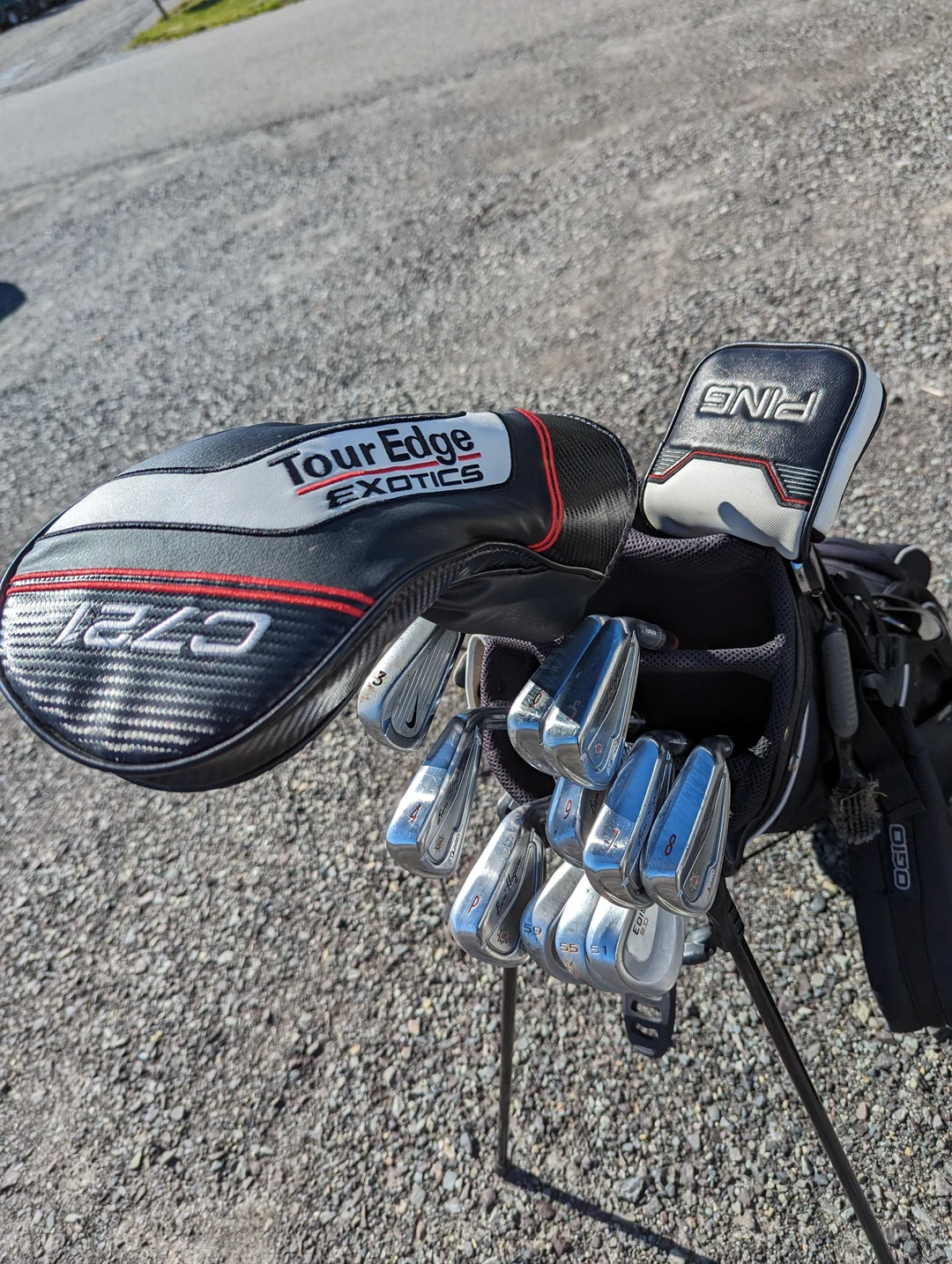 Cold + 25 to 55mph Winds + Mud + Aerated Greens = | Scrolller