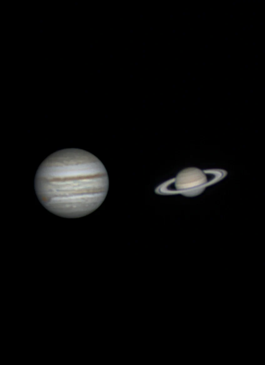 Jupiter and Saturn | Scrolller