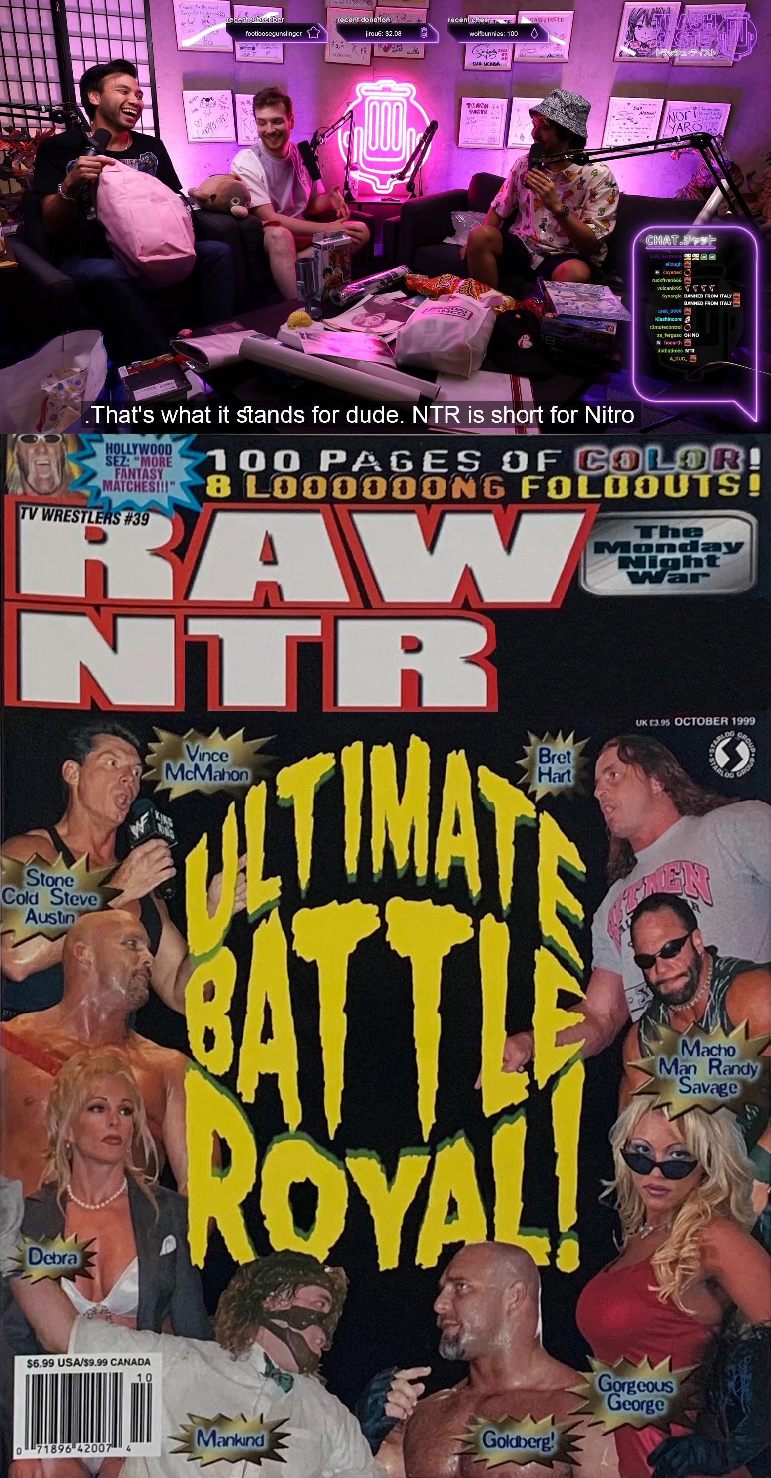 NTR is short for Nitro | Scrolller