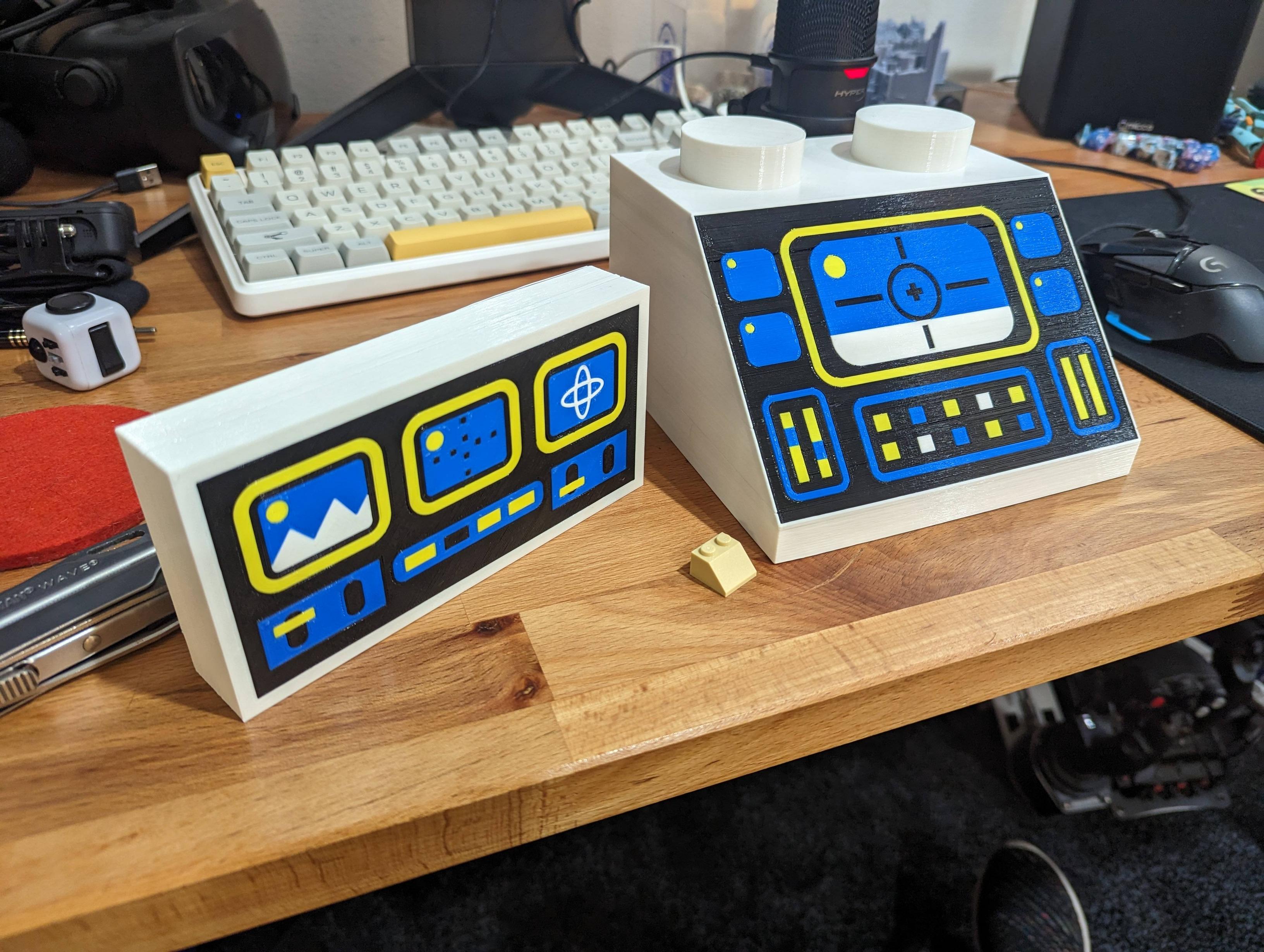 I made some more mega sized Lego bricks! This time from the undisputed BEST classic space theme ...