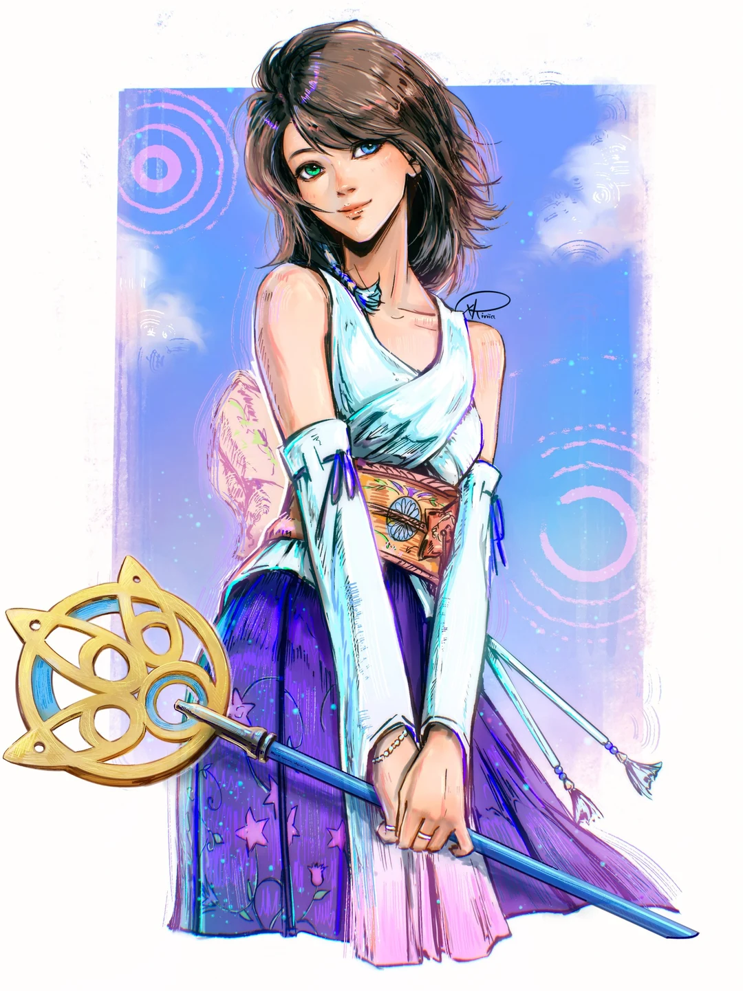 Yuna [art by xRiviia] | Scrolller