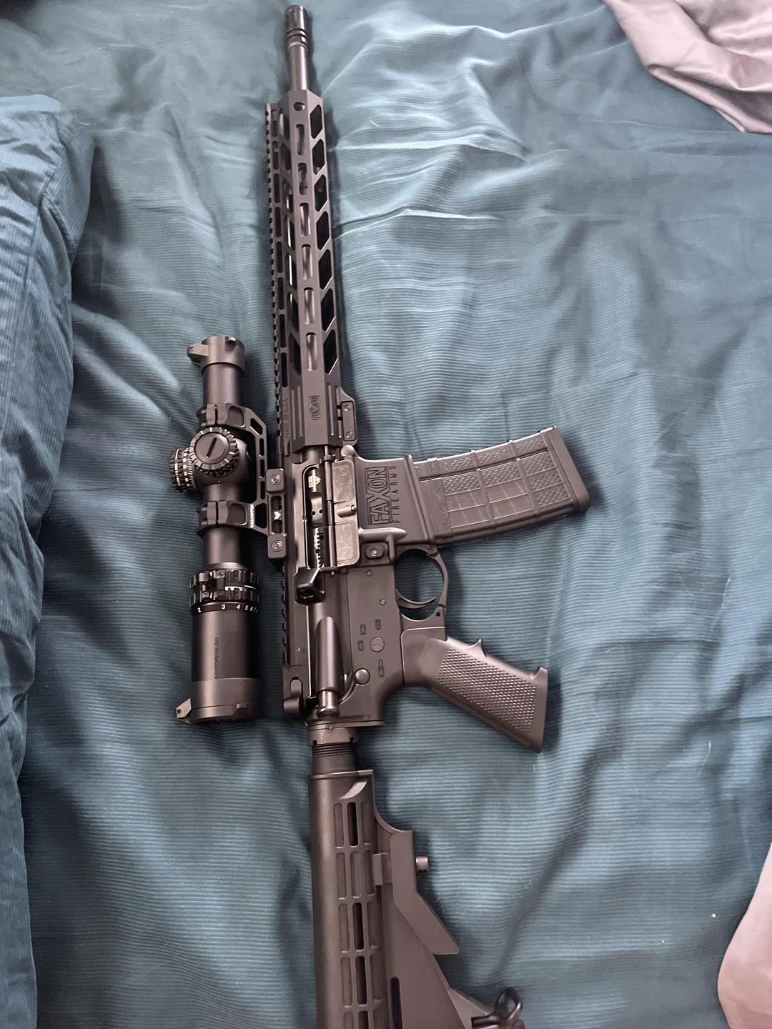 My first AR Faxon Accent with Swapfox Arrowhead LPVO | Scrolller