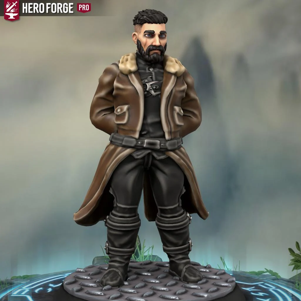 I made Arthur Maxson in Hero Forge | Scrolller