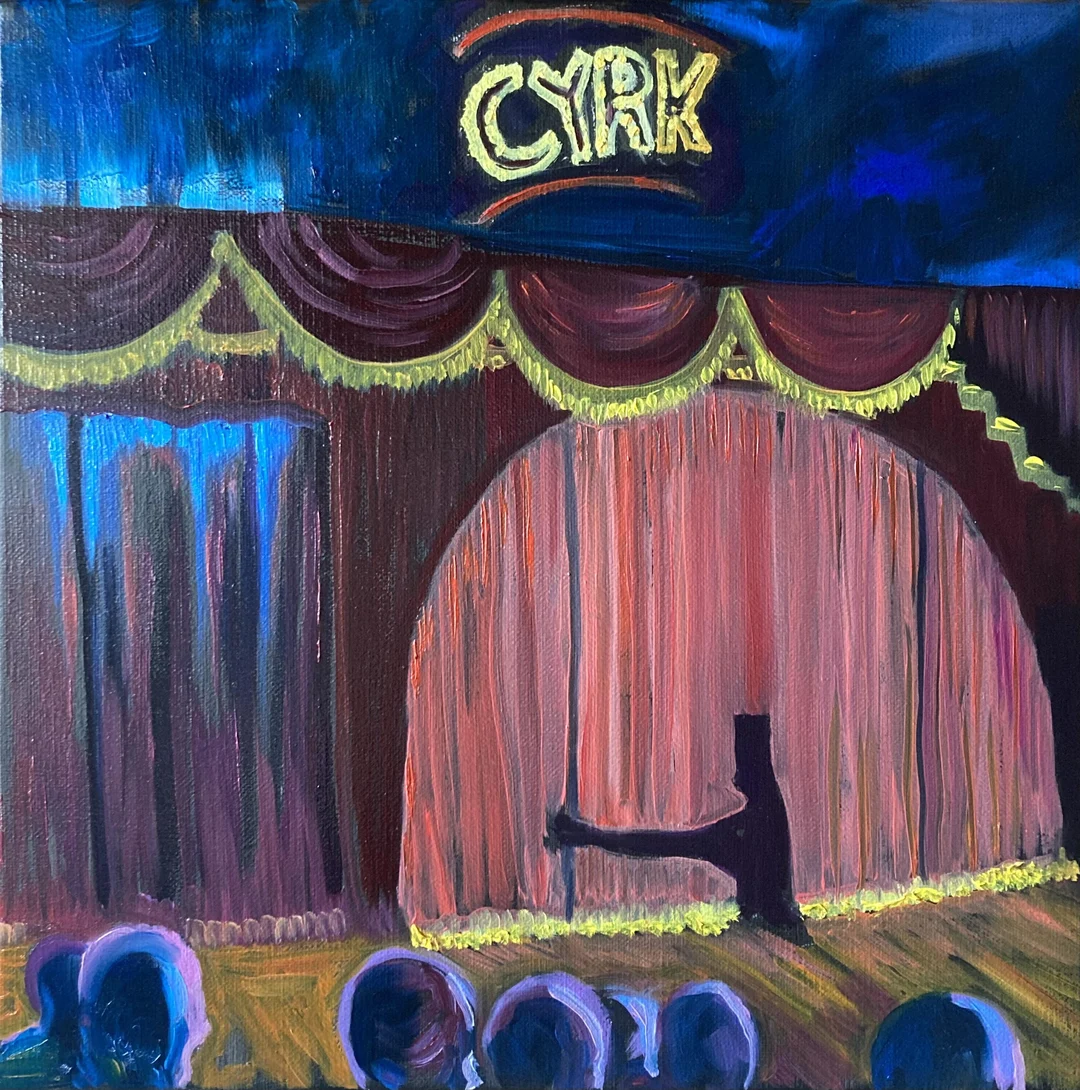 Circus II, me, oil on canvas, 2022 | Scrolller