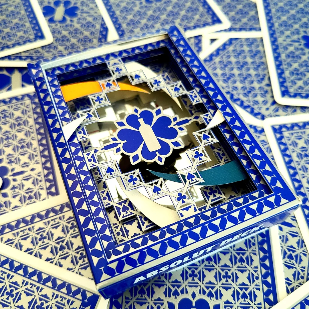 "Spiral Out," Me, Playing Cards and Mirrors, 2022 | Scrolller