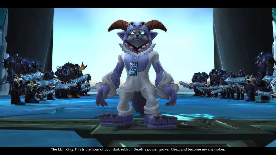 I sure do look like a champion of The Lich King | Scrolller