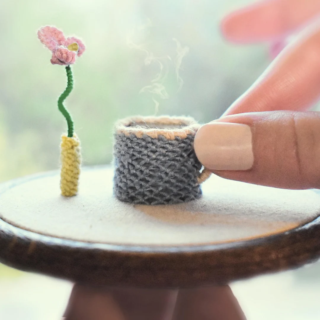 First 3D embroidery attempt. It's not crochet, i used only a regular needle and some threads to ...