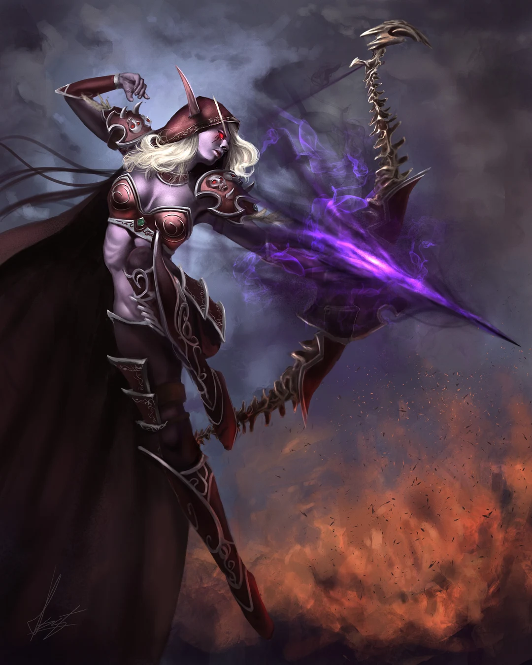 Sylvanas Windrunner by Stefan Kostic | Scrolller