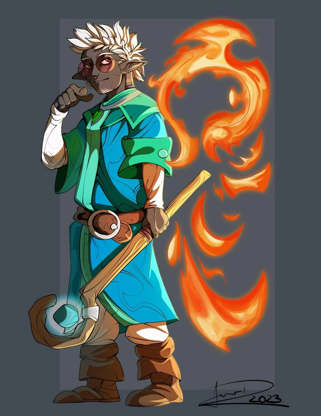 (OC) Servius, the mage drow (by me) | Scrolller