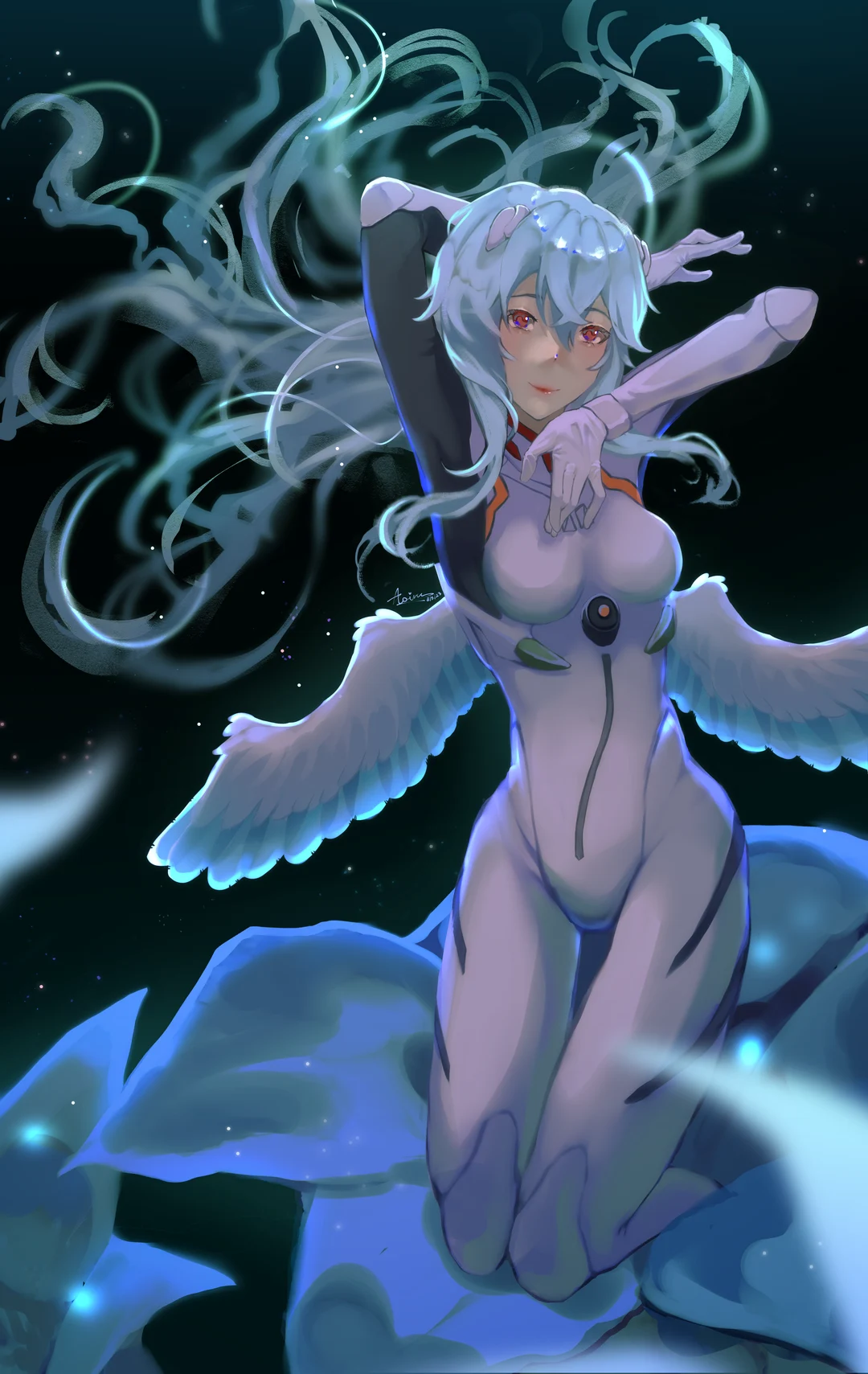 [Original art] Ayanami Rei fanart! | Scrolller