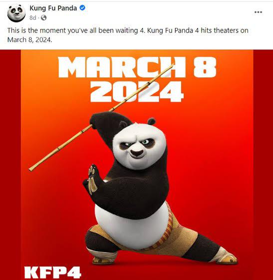 Kung Fu Panda 4 | Scrolller