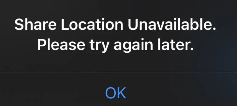 help with sharing location! | Scrolller