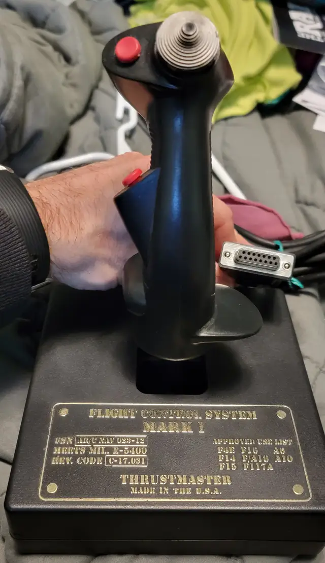 Thrustmaster FCS Mark 1 with female connection | Scrolller