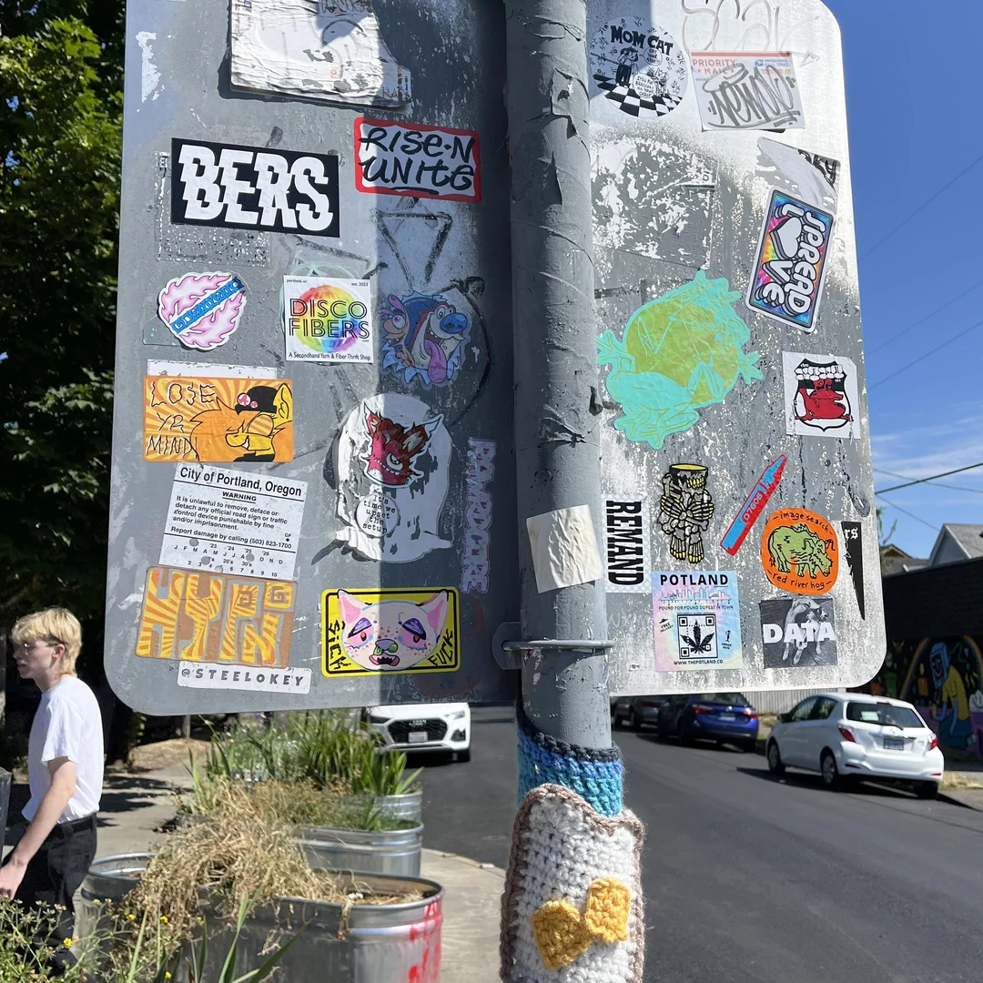 Portland Stickers coming in hot! | Scrolller