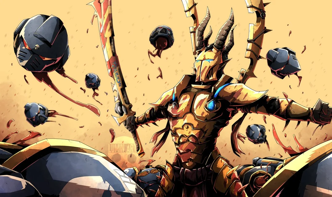 dark eldar incubi by lumin | Scrolller